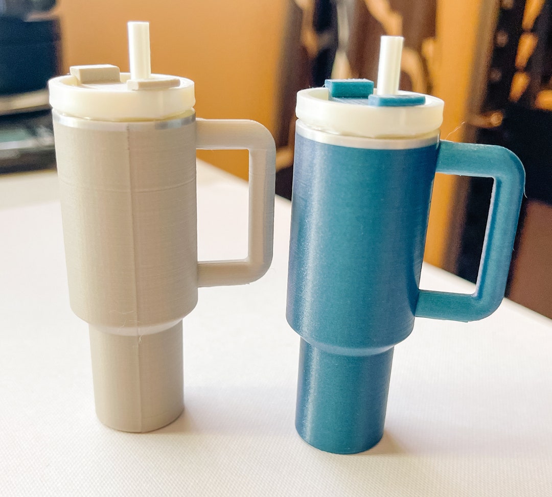 Mini Stanley Keychain Container Pill Case Chapstick Holder Keychain ...