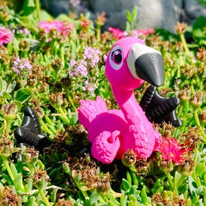 Pink Flamingo: Poseable Flexi Flamingo - Etsy