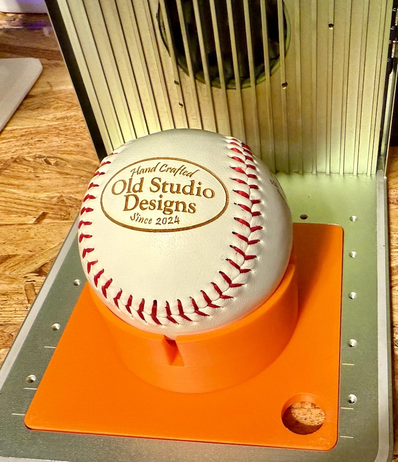 Laser Engraving Baseball Jig for the Xtool F1 | Multiple Colors ...