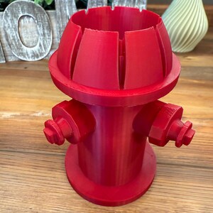 3D Printed Fire Hydrant Pen Holder: Quirky Desk Organizer - Etsy