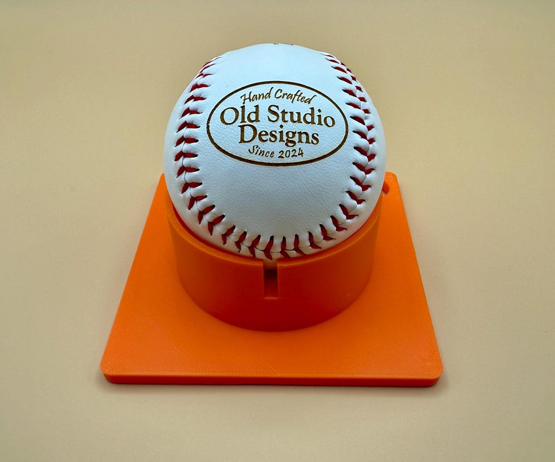 Laser Engraving Baseball Jig for the Xtool F1 | Multiple Colors ...