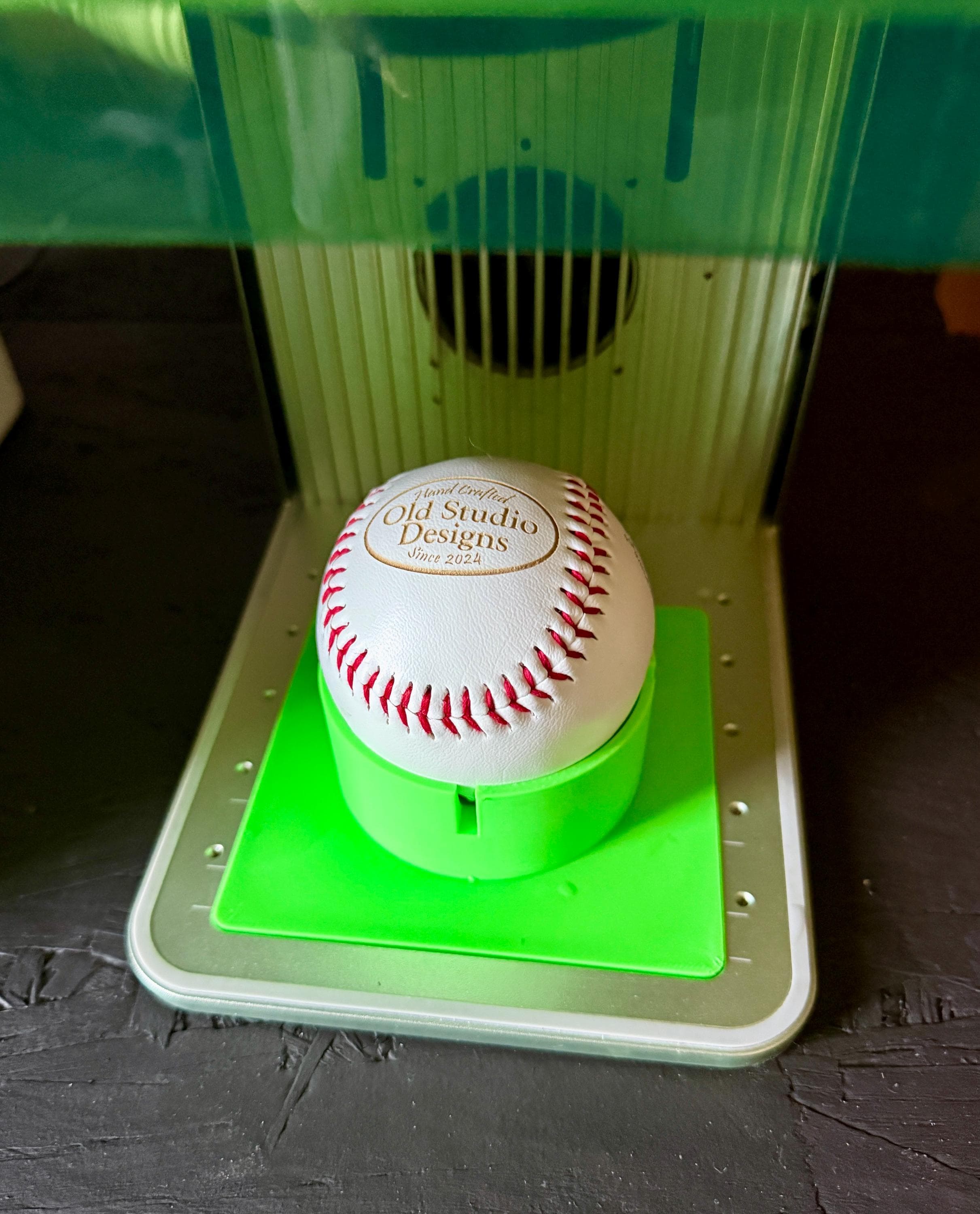 Laser Engraving Baseball Jig for the Xtool F1 | Multiple Colors ...