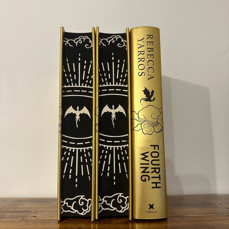 Fourth Wing Book Sprayed Edge - Etsy