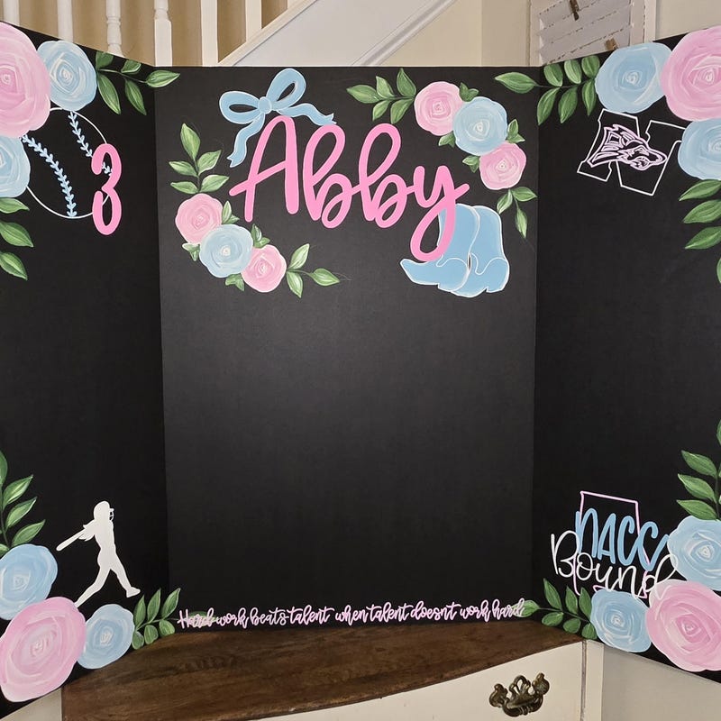 Tri Fold Display Board Ideas - Etsy