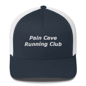 Trail Running Trucker Cap | Ultramarathon Hat | Pain Cave Running Cap ...