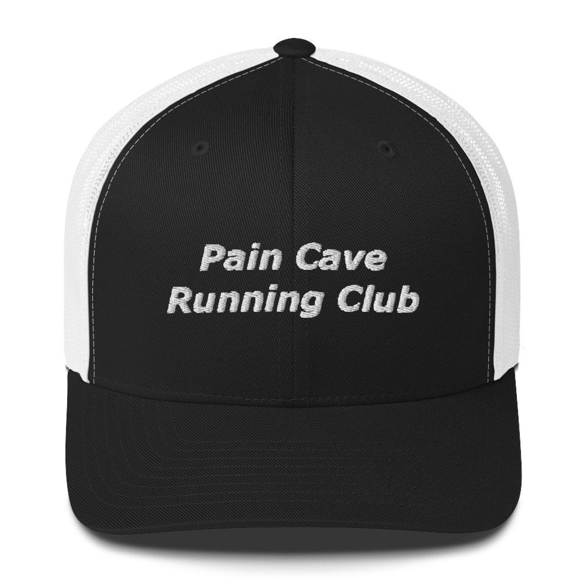 Trail Running Trucker Cap | Ultramarathon Hat | Pain Cave Running Cap ...