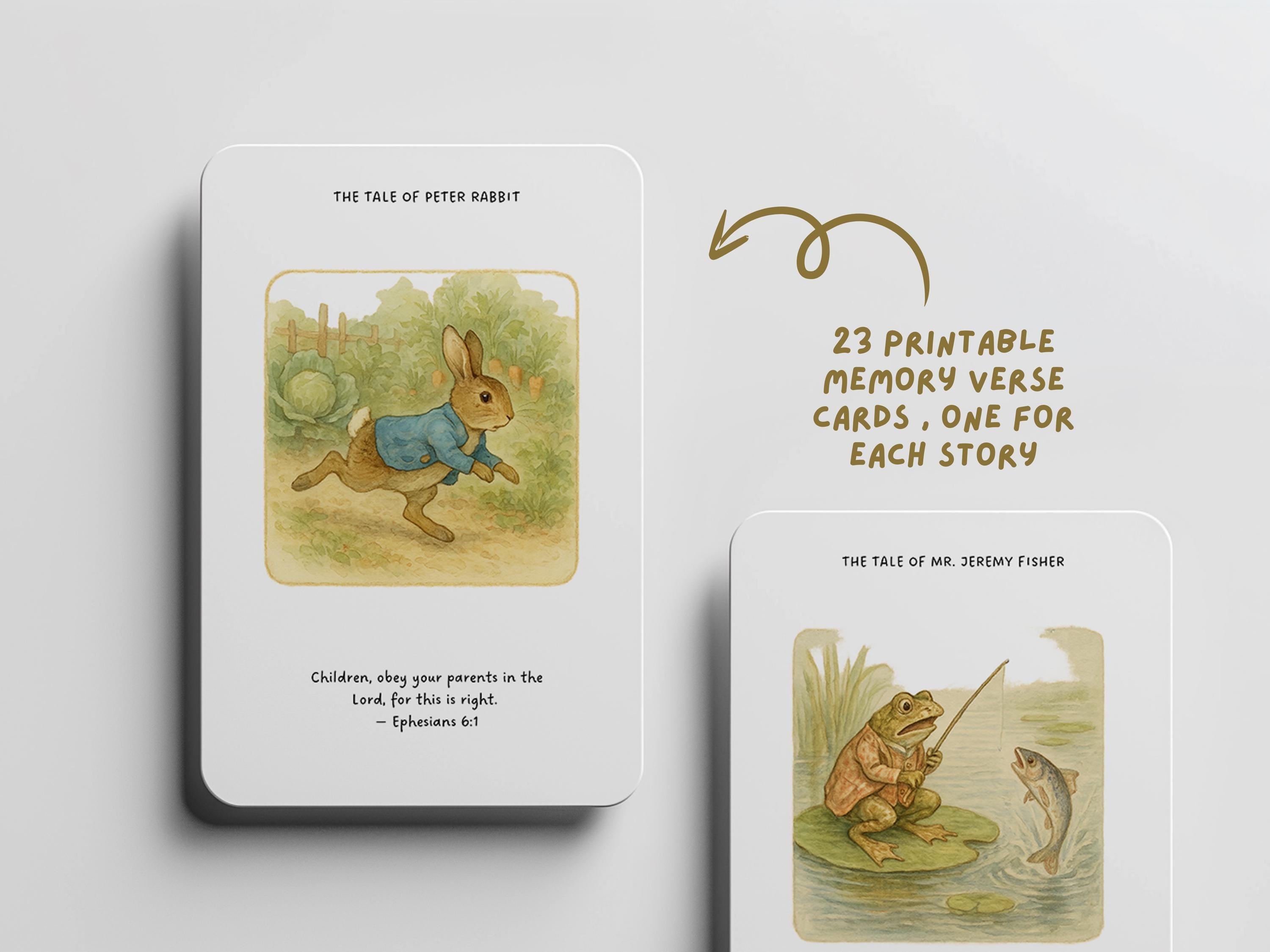 Christian Beatrix Potter Companion | Peter Rabbit Bible Lessons & Yoto ...