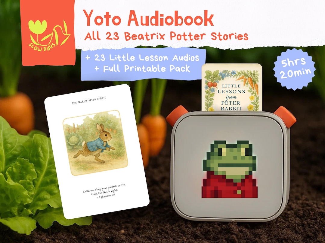 Christian Beatrix Potter Companion | Peter Rabbit Bible Lessons & Yoto ...