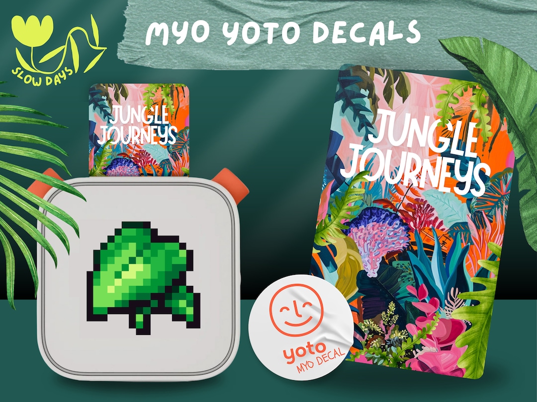 MYO Yoto Card Decals Printable Yoto Card Stickers Yoto Pixel Art for ...