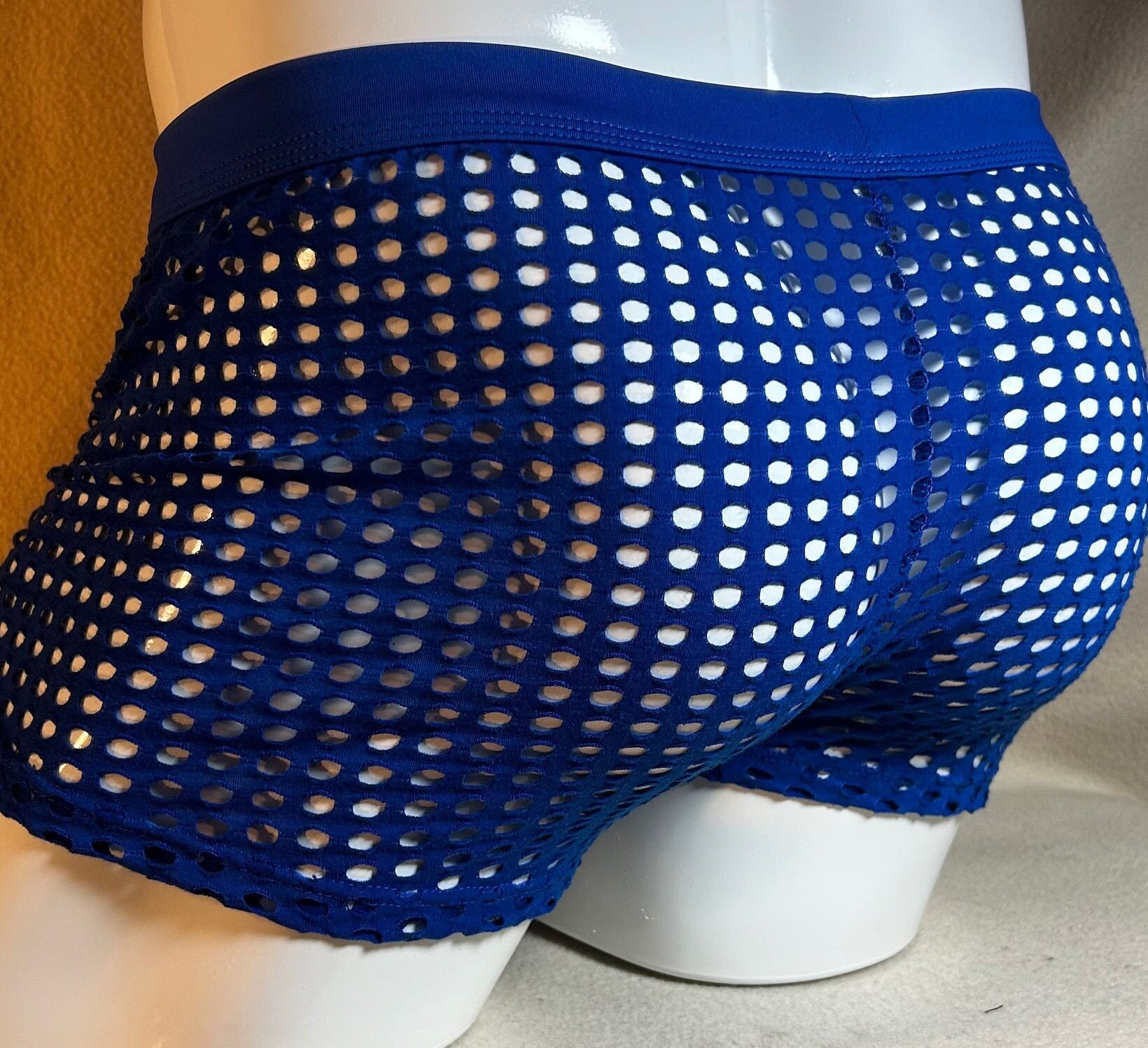 23-806 RESTOCKED! Mens Big Hole Mesh Boxer Briefs XL - 3 Colors! - Etsy