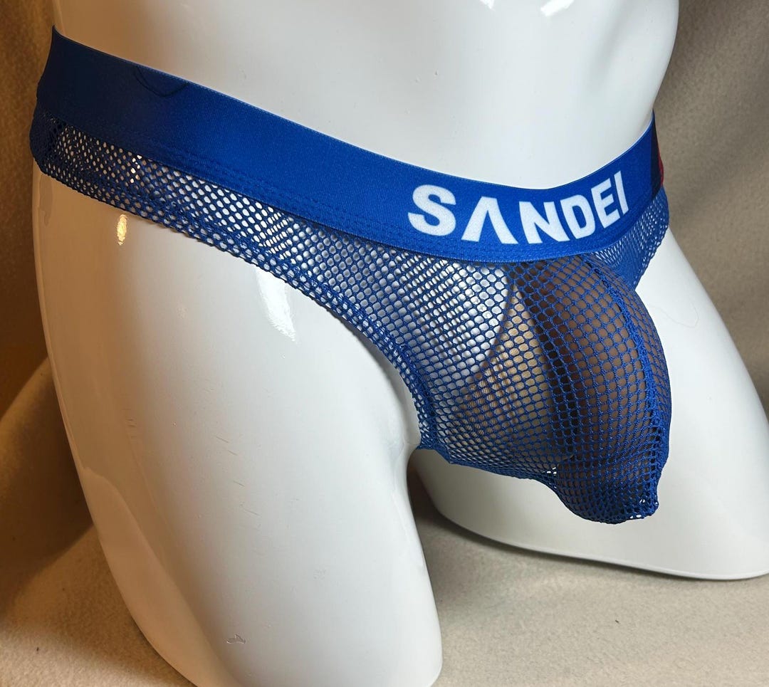 23-956 Mens Mesh Thong, M and XL - Etsy