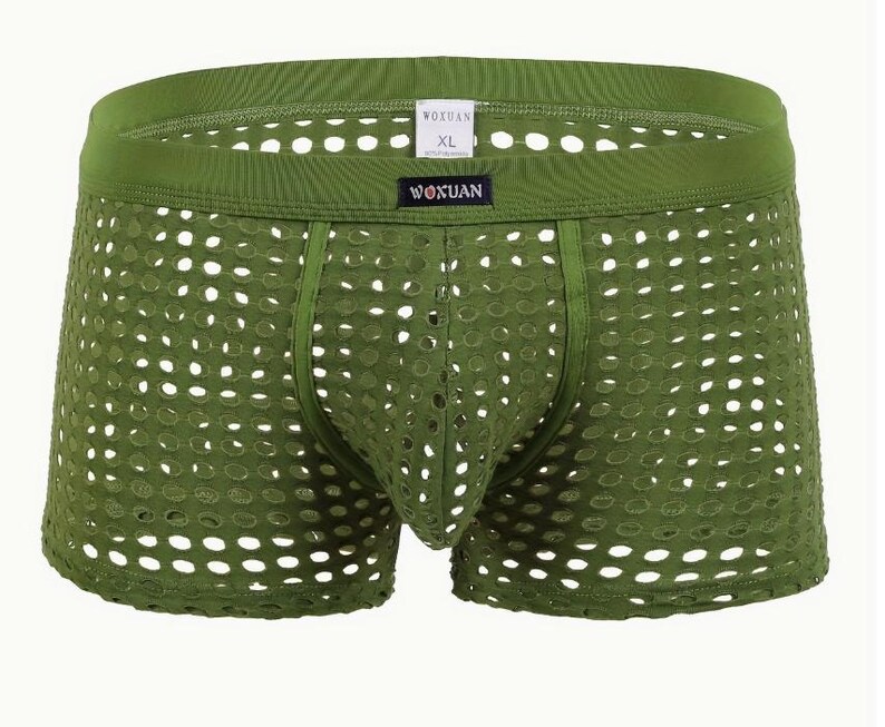 23-806 RESTOCKED! Mens Big Hole Mesh Boxer Briefs XL - 3 Colors! - Etsy