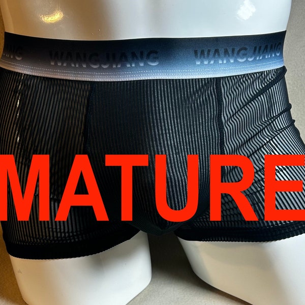 Mens Sheer Underware - Etsy