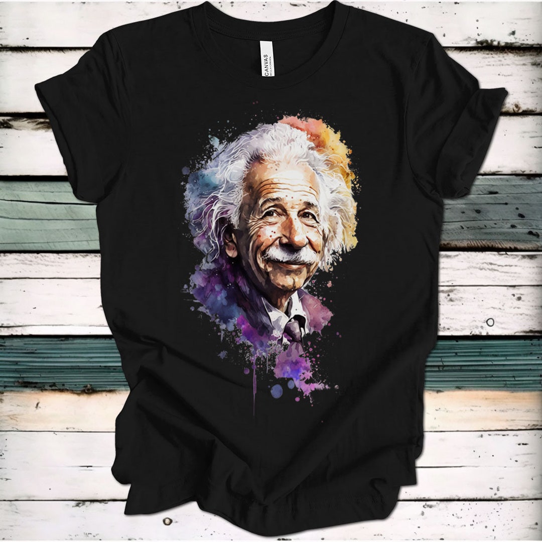 Albert Einstein T-shirt - Etsy