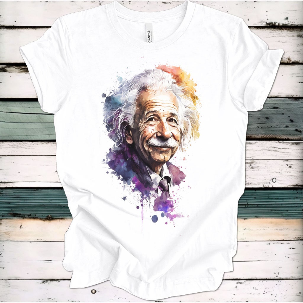Albert Einstein T-shirt - Etsy