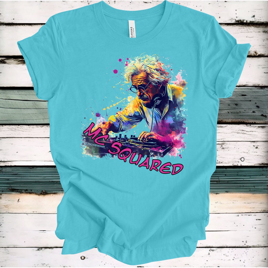 MC Squared T-shirt | Albert Einstein | UNISEX - Etsy