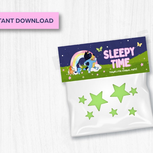 Bluey Sleepytime Bag - Etsy