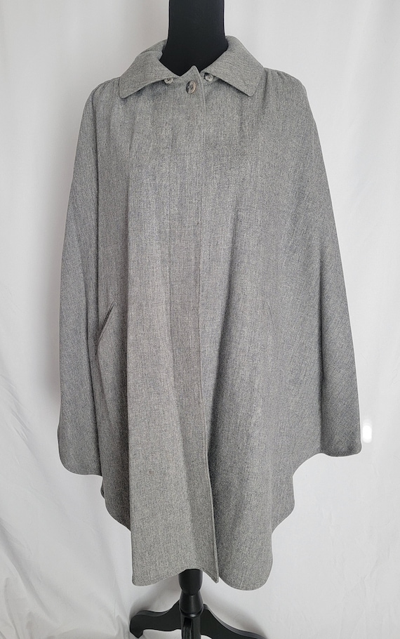 1960s Vintage Cape Coat Jacket From Sherwood Of Ohio,… - Gem