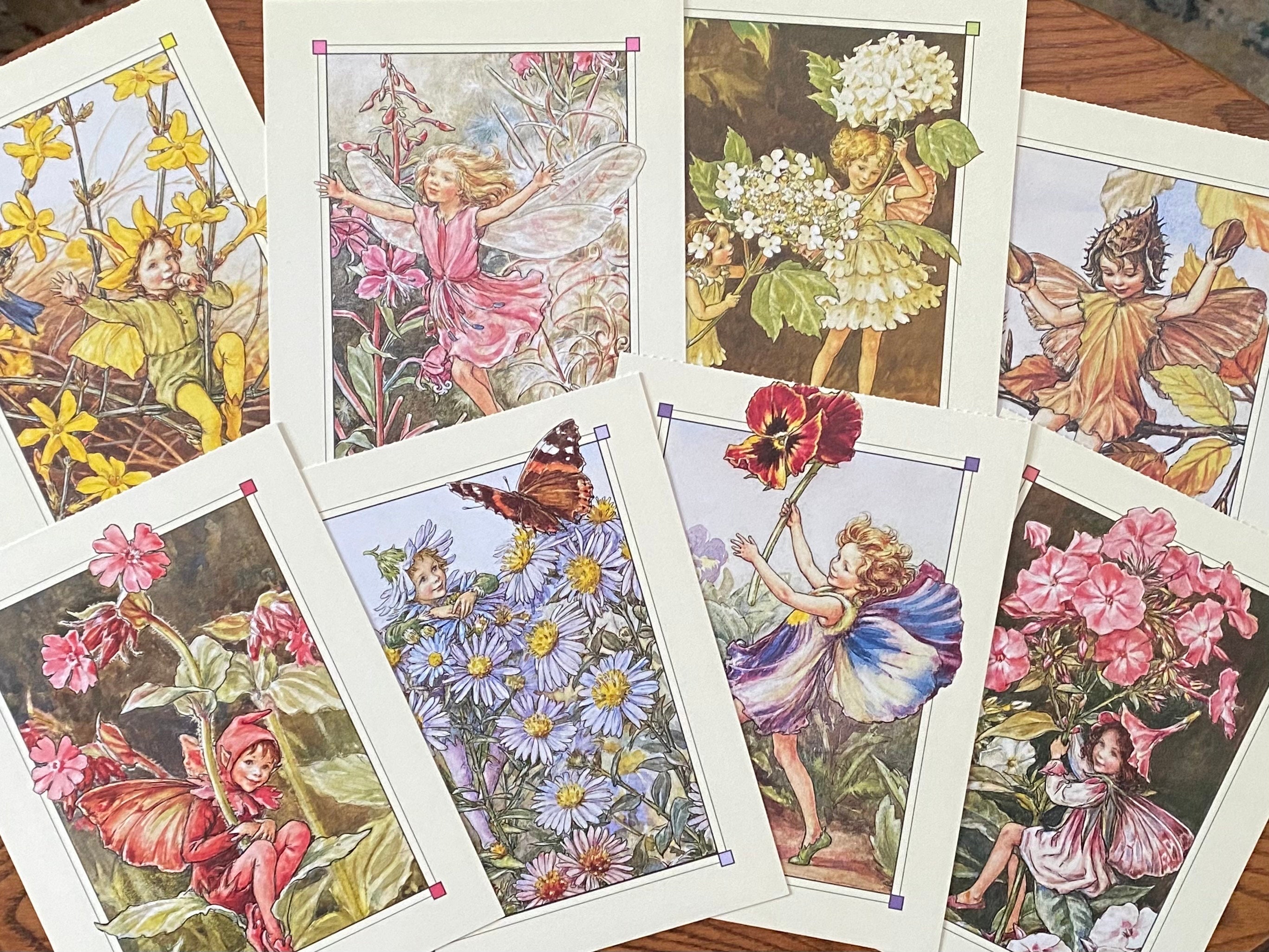 Vintage Flower Fairy Postcards From Cicely Mary Barker choose From 30 ...