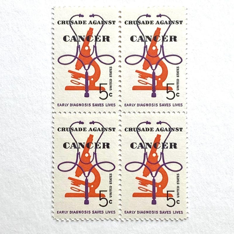 Cancer Stamp - Etsy