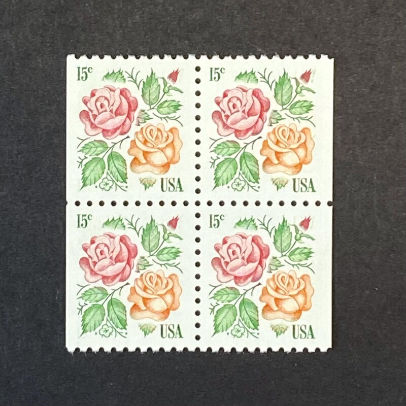 Rose Stamp - Etsy