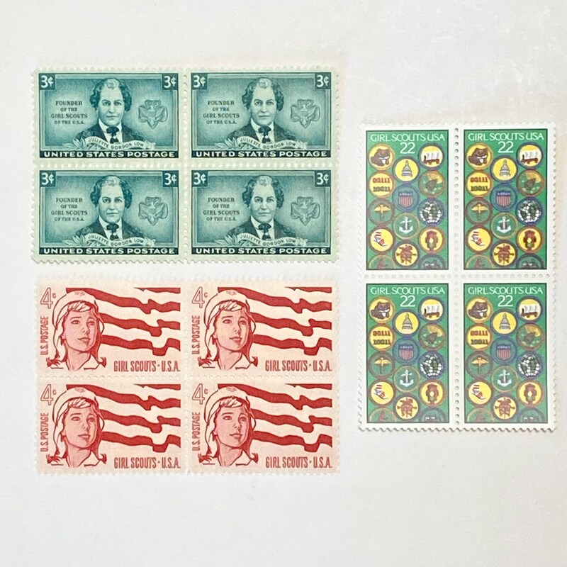Girl Scout Stamp - Etsy