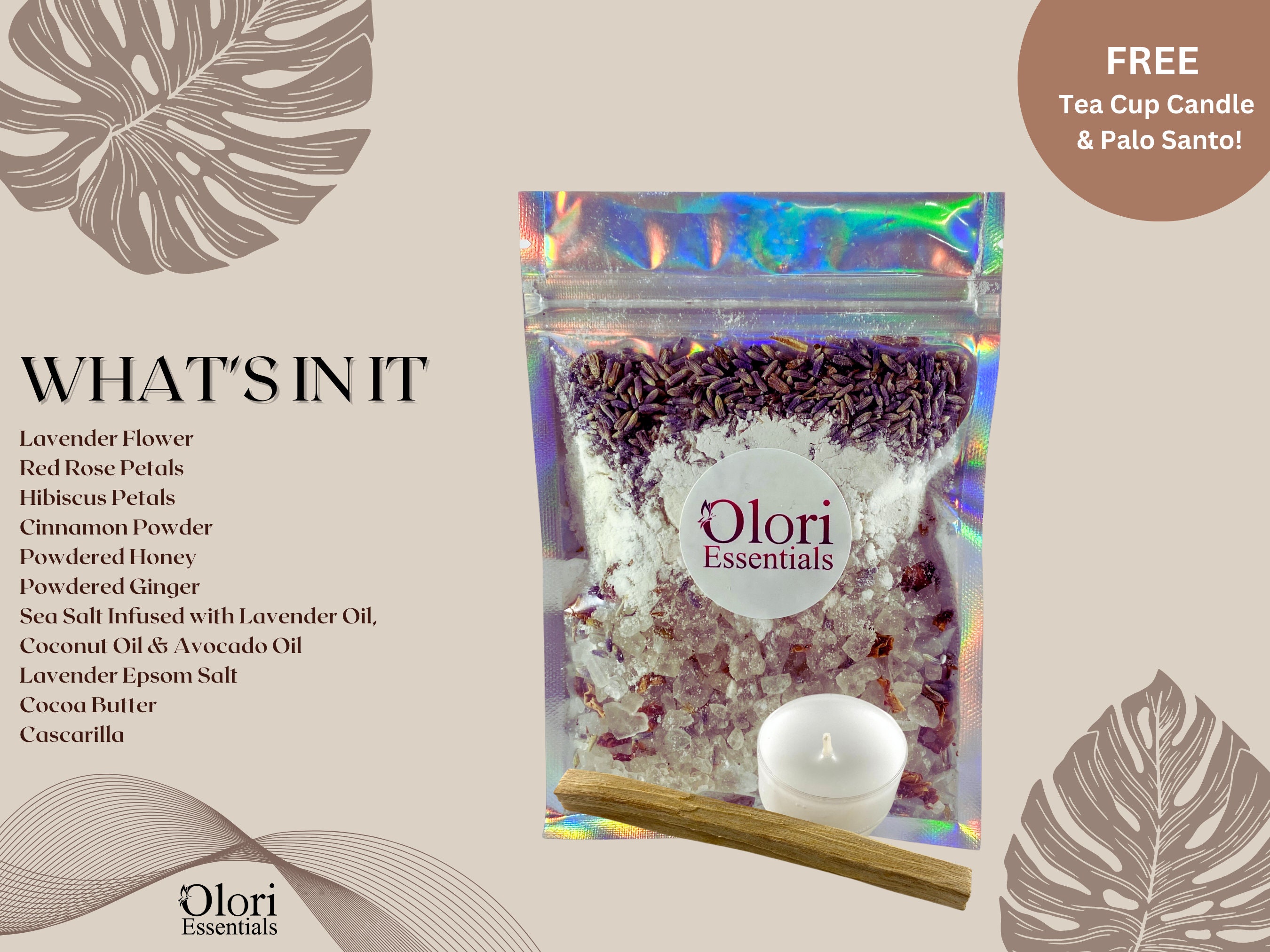 Love & Attraction Salt Bath Kit Love Spell Love Spa Bath Spiritual ...