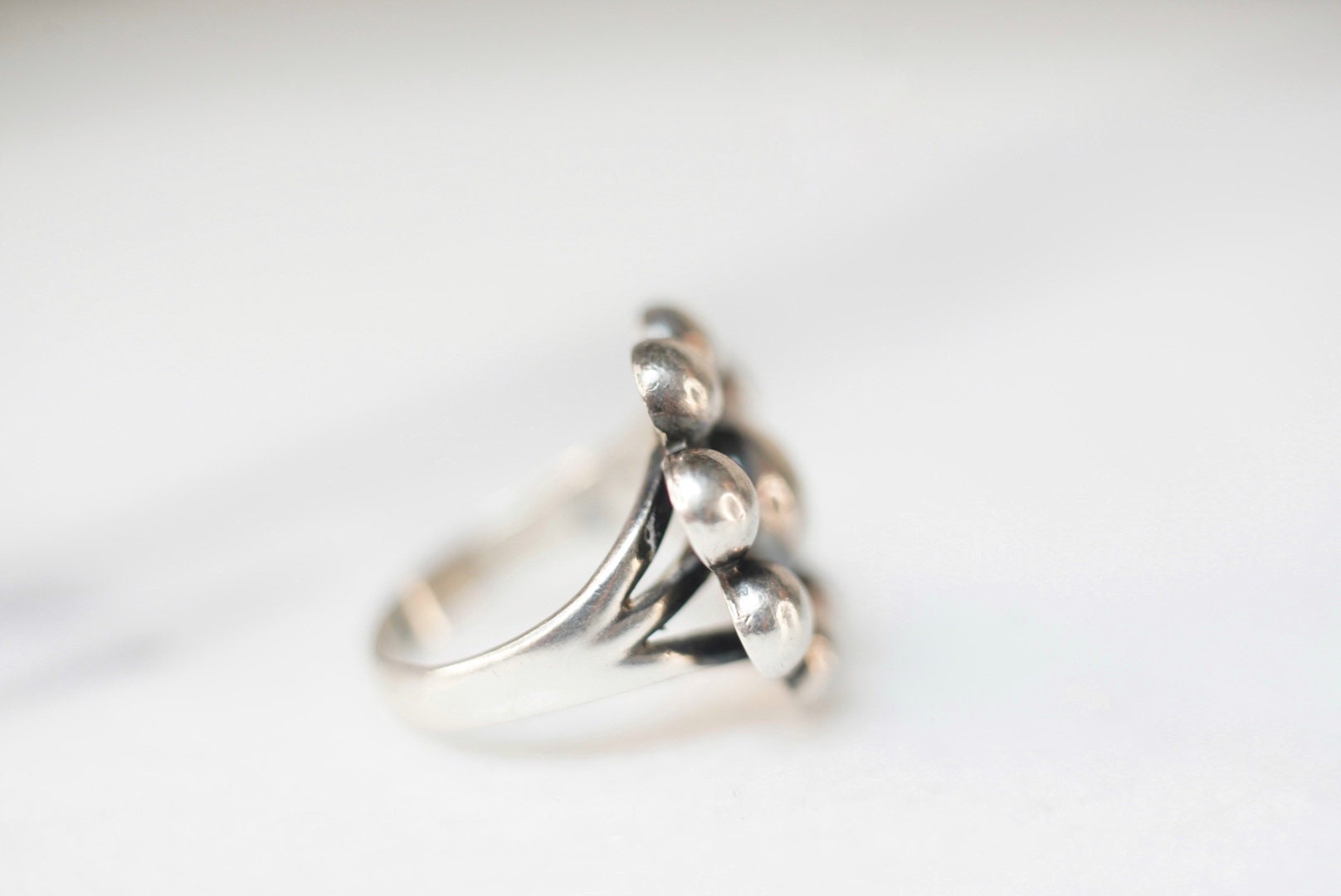 1940s Navajo Sterling Silver Bump Ring - Etsy