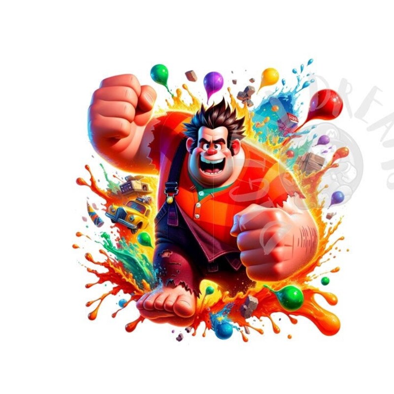 Wreck It Ralph - Etsy