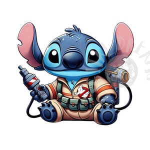 8 STITCH GHOSTBUSTER PNG Transparent Background, High Quality Images ...