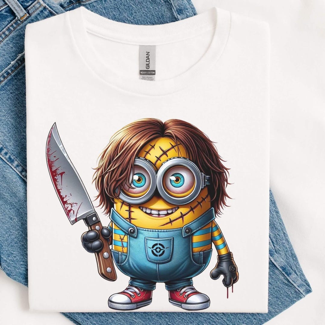 Minions Chucky Halloween Shirt, Minions Shirt, Halloween Shirt ...