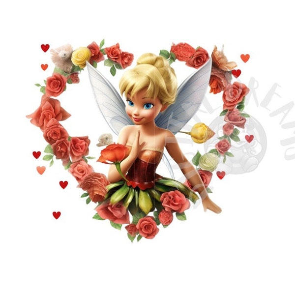 Tinker Bell Print - Etsy