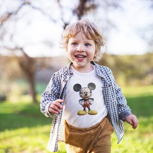 Set of 9 Ultra-realistic Mickey Mouse Digital Images for Printing, T ...