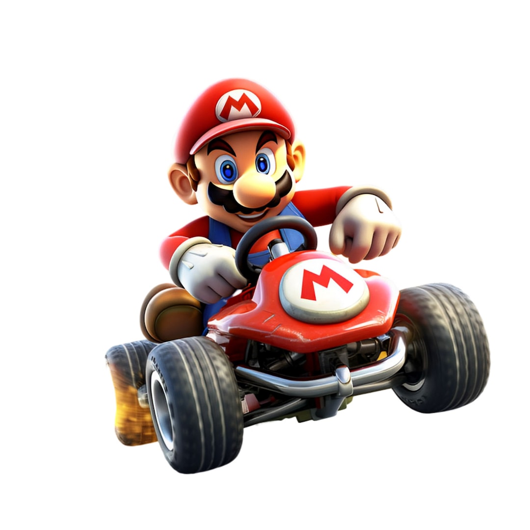 Set of 11 Mario Kart Images for Printing, T-shirts, Posters, and More ...