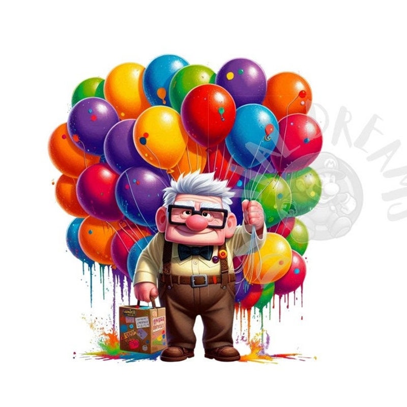 Up Movie Clip Art - Etsy