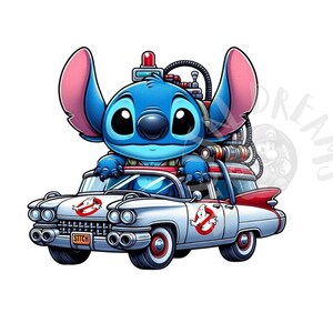 8 STITCH GHOSTBUSTER PNG Transparent Background, High Quality Images ...