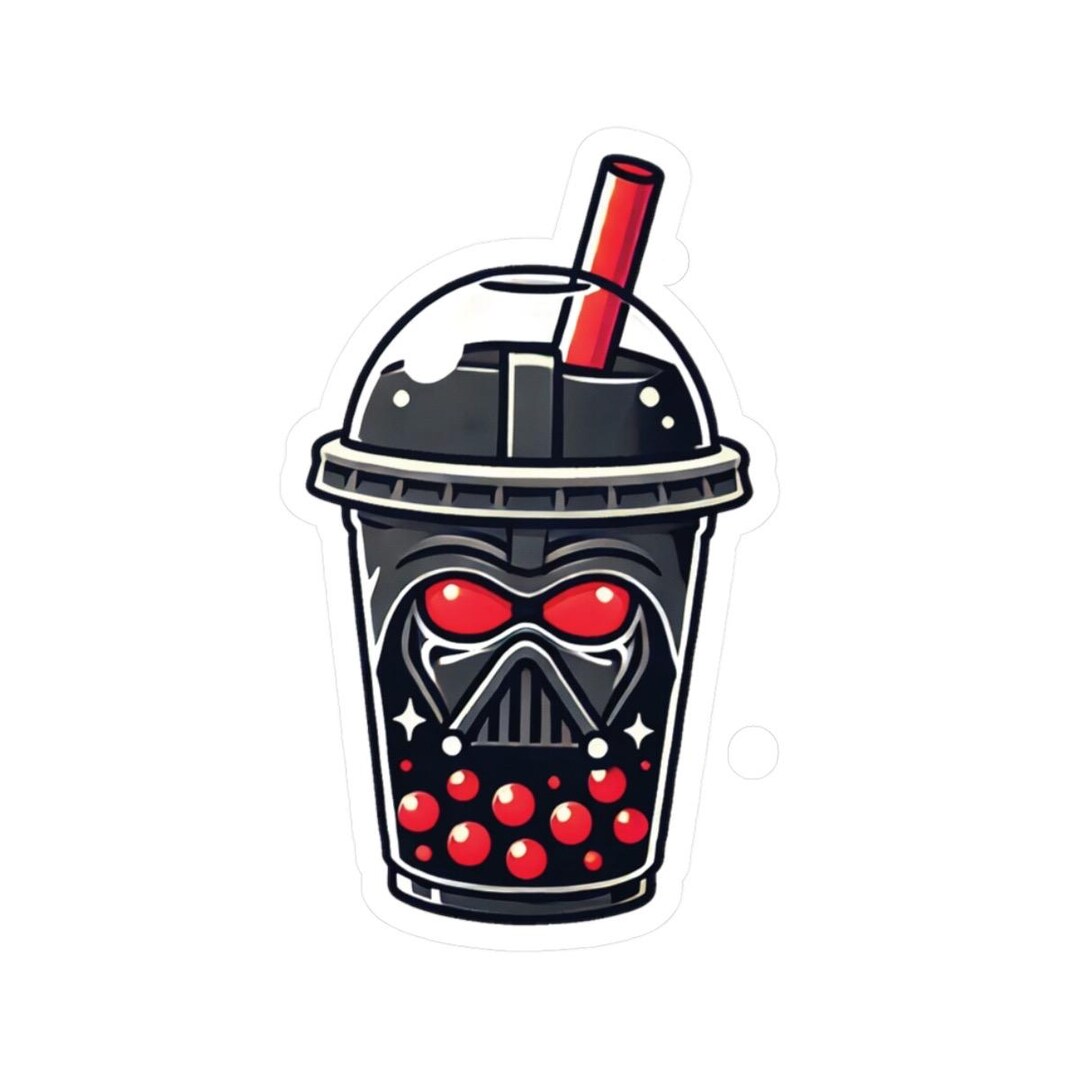 Darth Vader Boba Vinyl Decal, Star Wars Laptop Sticker, Sci-fi Car ...