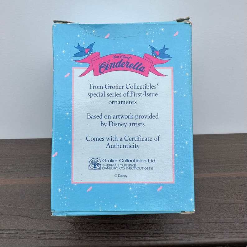 Walt Disney's Cinderella Ornament Grolier Collectibles - Etsy