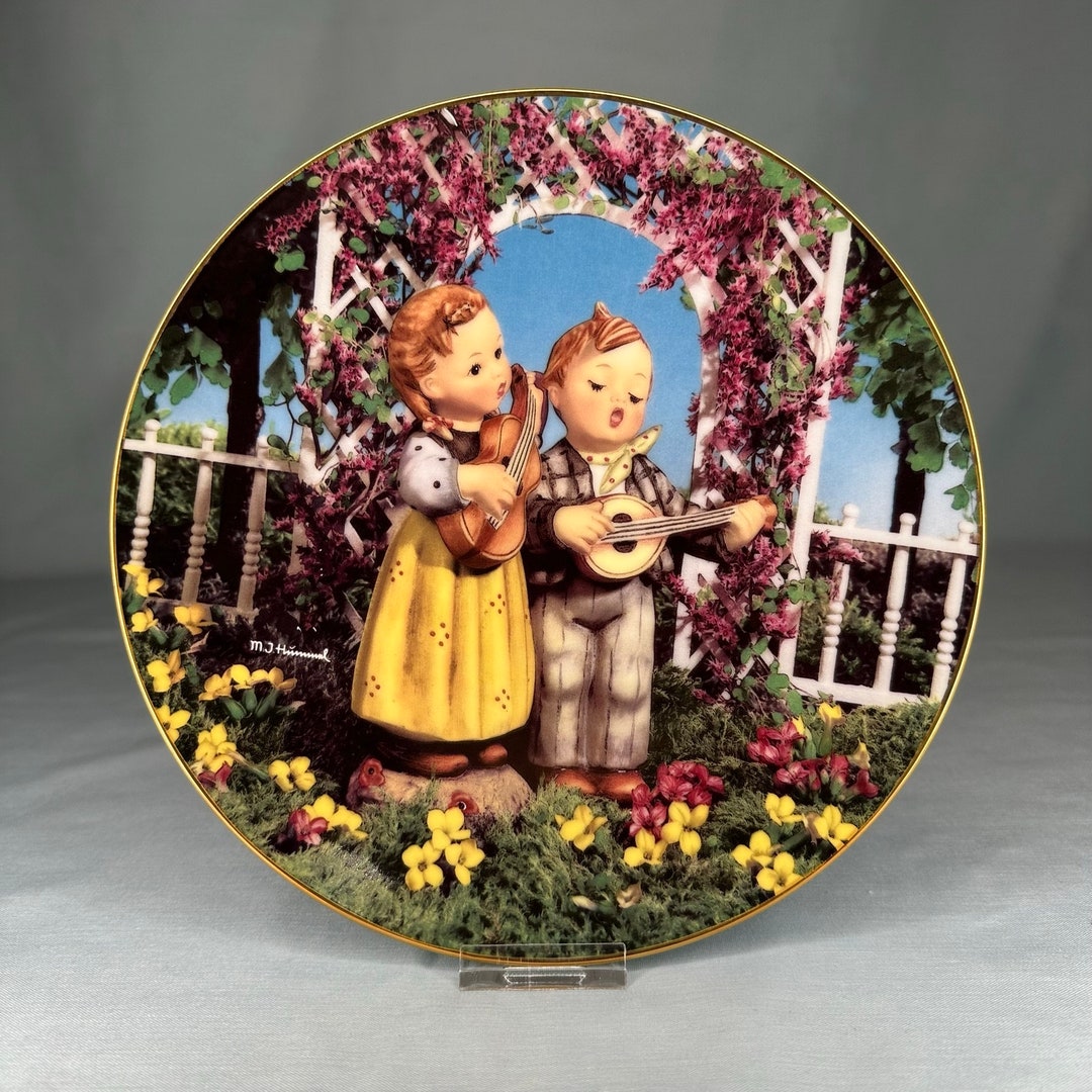 M.J. Hummel Limited Edition Porcelain Collector's Plate (little ...