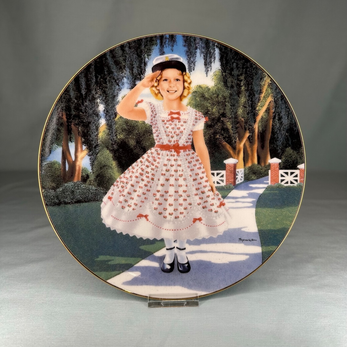 Shirley Temple Limited Edition Porcelain Collector's Plate (the ...