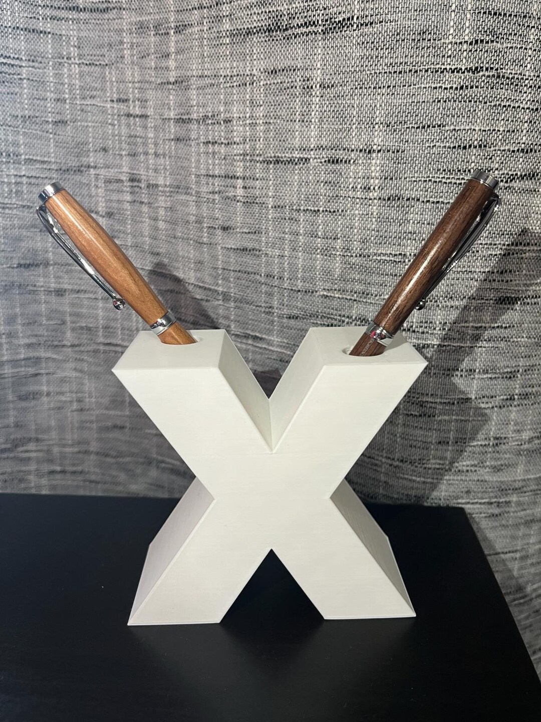 X-style Pen Holder Holds Two Pens 3d Printed - Etsy
