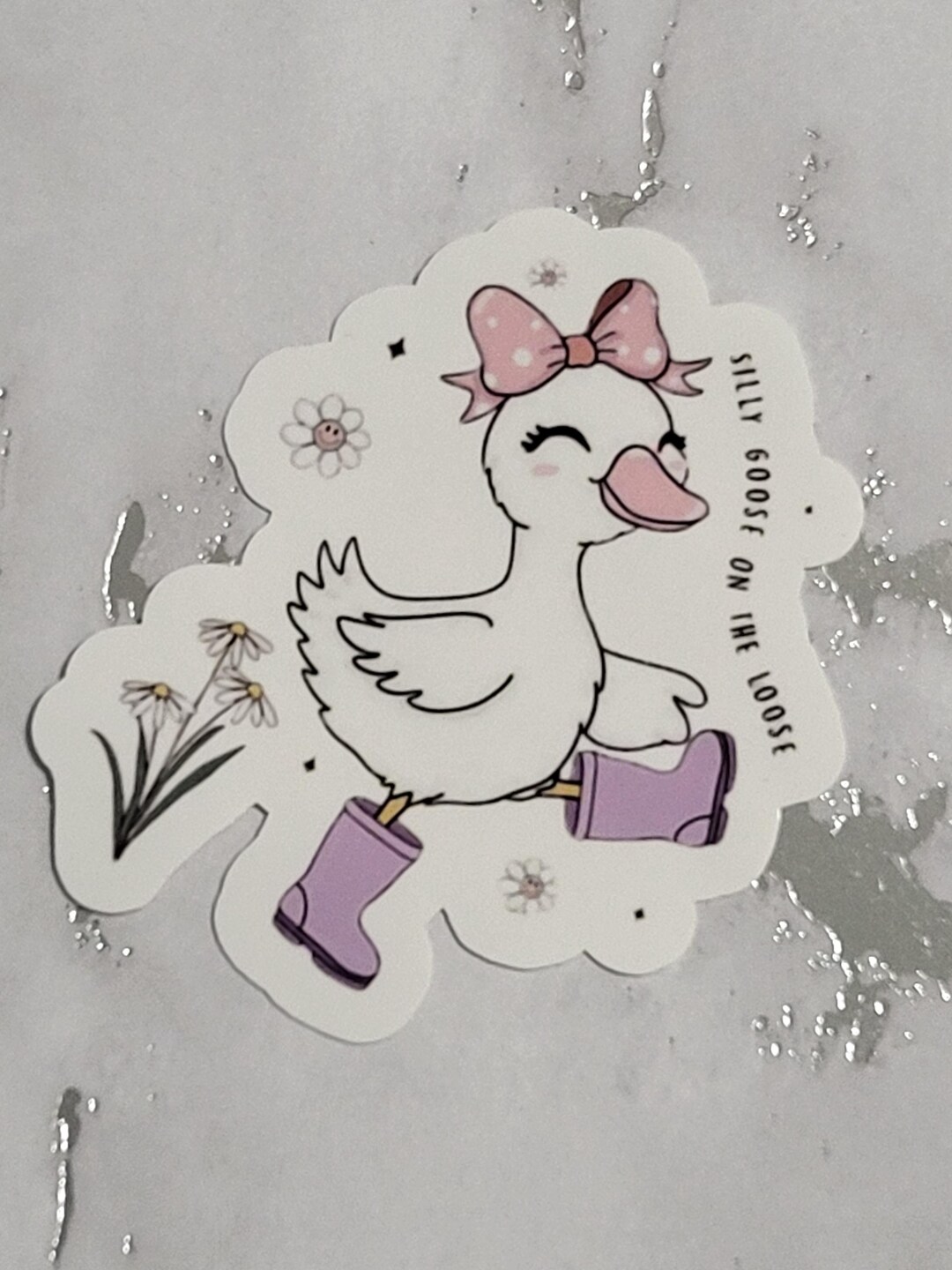 Silly Goose Stickers, Goose Stickers, Funny Animal Stickers, Cute Goose ...