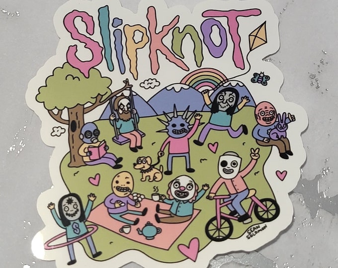 Slipknot Sticker Pack - All Hope is Gone American Heavy Nu Metal Band ...