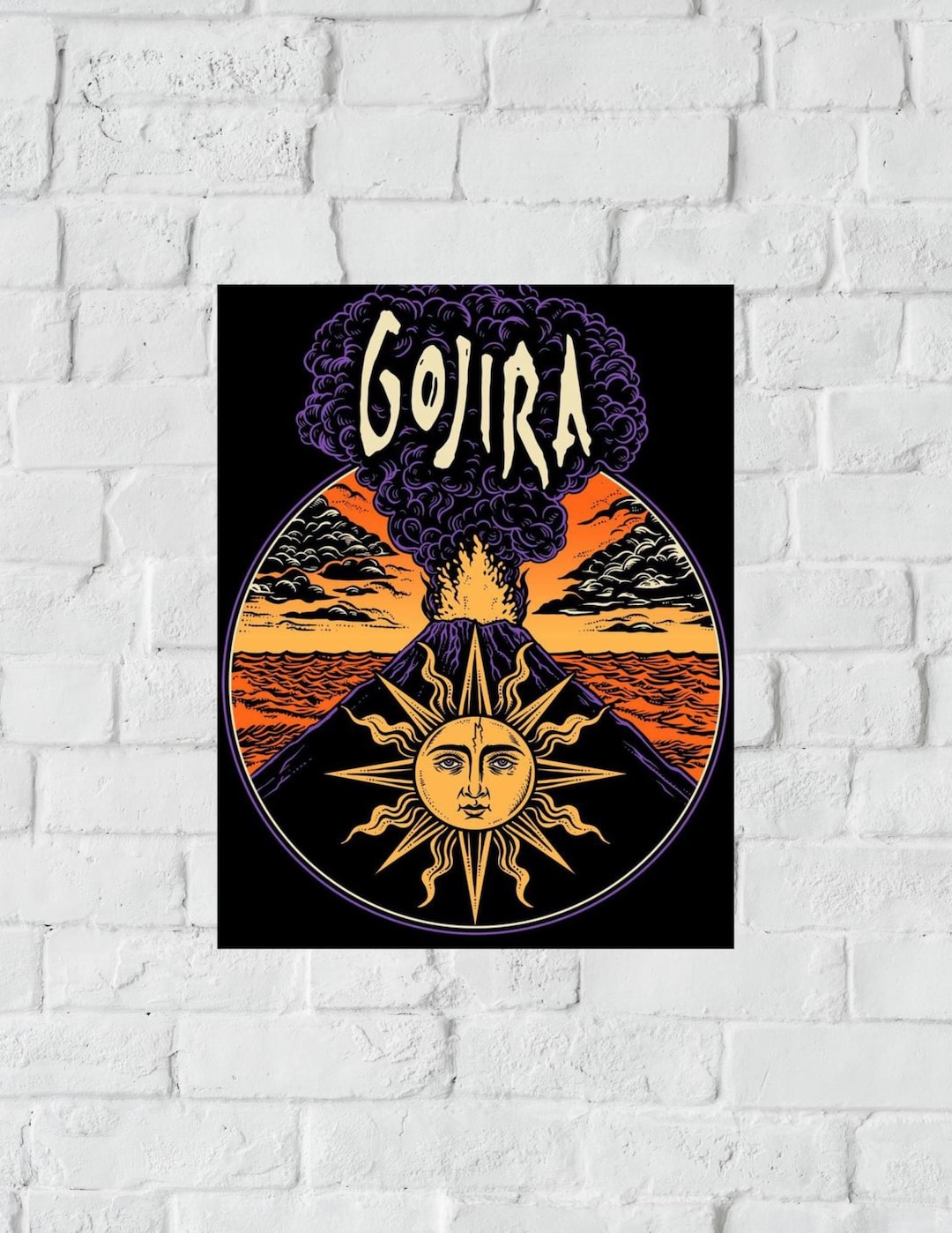 Gojira, Gojira Metal Band, Gojira Metal Poster, Gojira Displate, Wall ...
