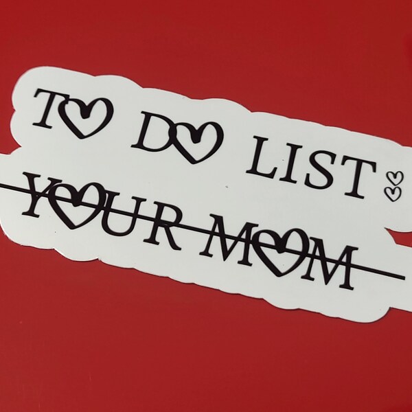 Your Mom Sticker - Etsy