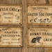 Primitive Easter Labels, Country Store Easter, Primitive Easter Tags ...