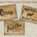 Primitive Country Christmas Labels, Christmas Tags, Holiday Signs ...