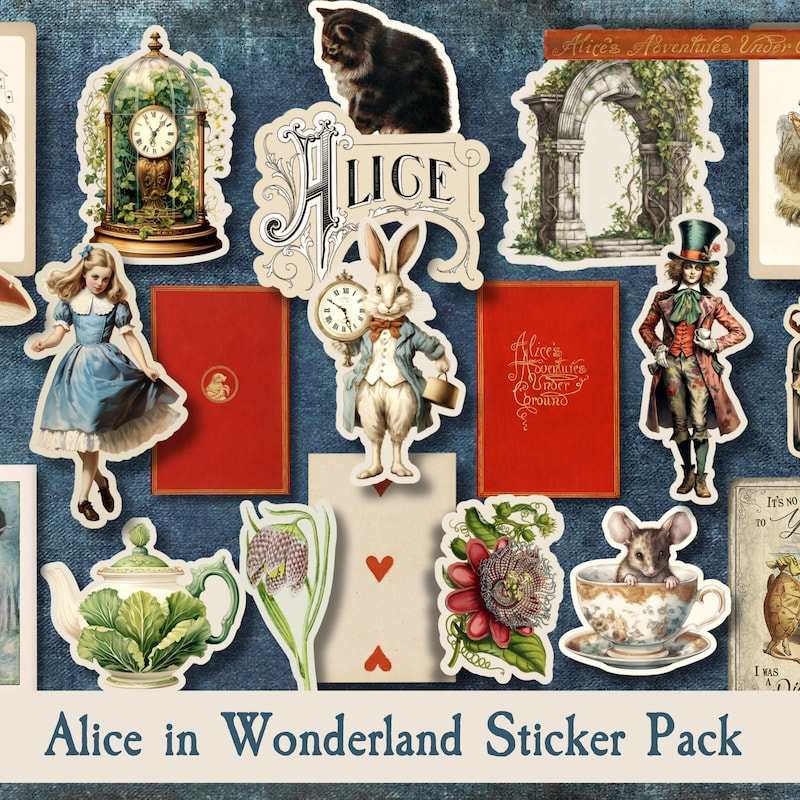 Alice in Wonderland Tea Cups - Etsy