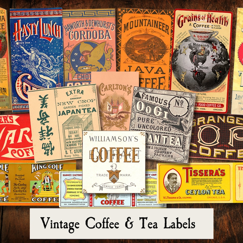 Vintage Can Labels - Etsy