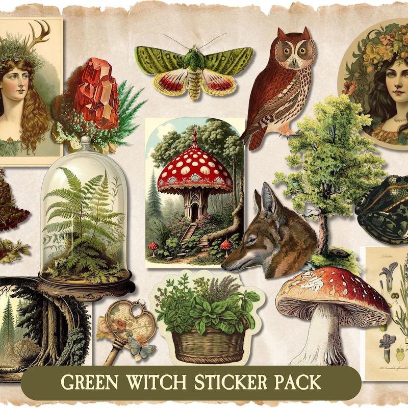 Witch Stickers - Etsy